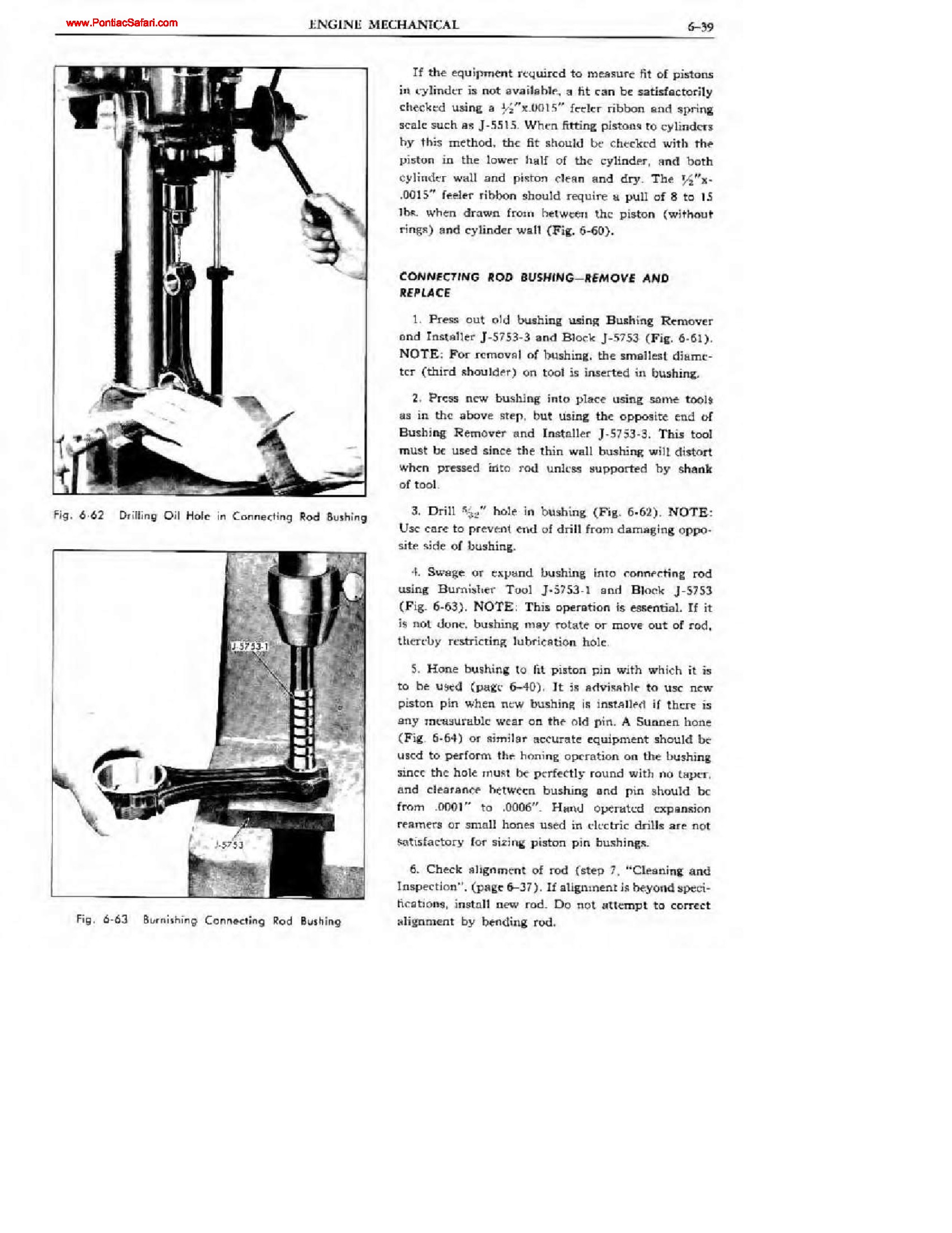 1957 Pontiac Shop Manual - Engine Mechanical Page 40 of 54